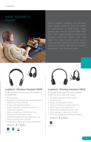Logitech Catalogue | PDF