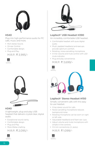 Logitech Catalogue | PDF