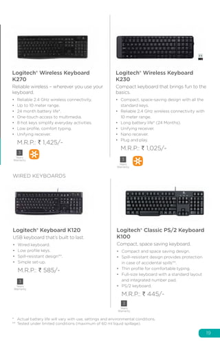 Logitech Catalogue | PDF