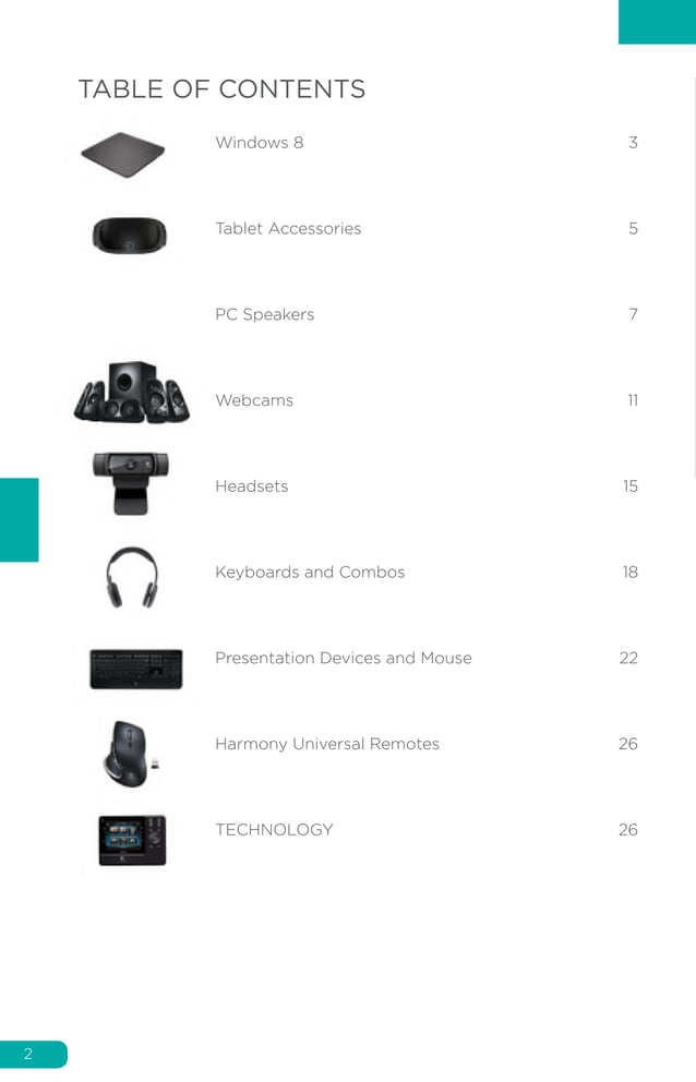 Logitech Catalogue | PDF | Computer Peripherals | Computing
