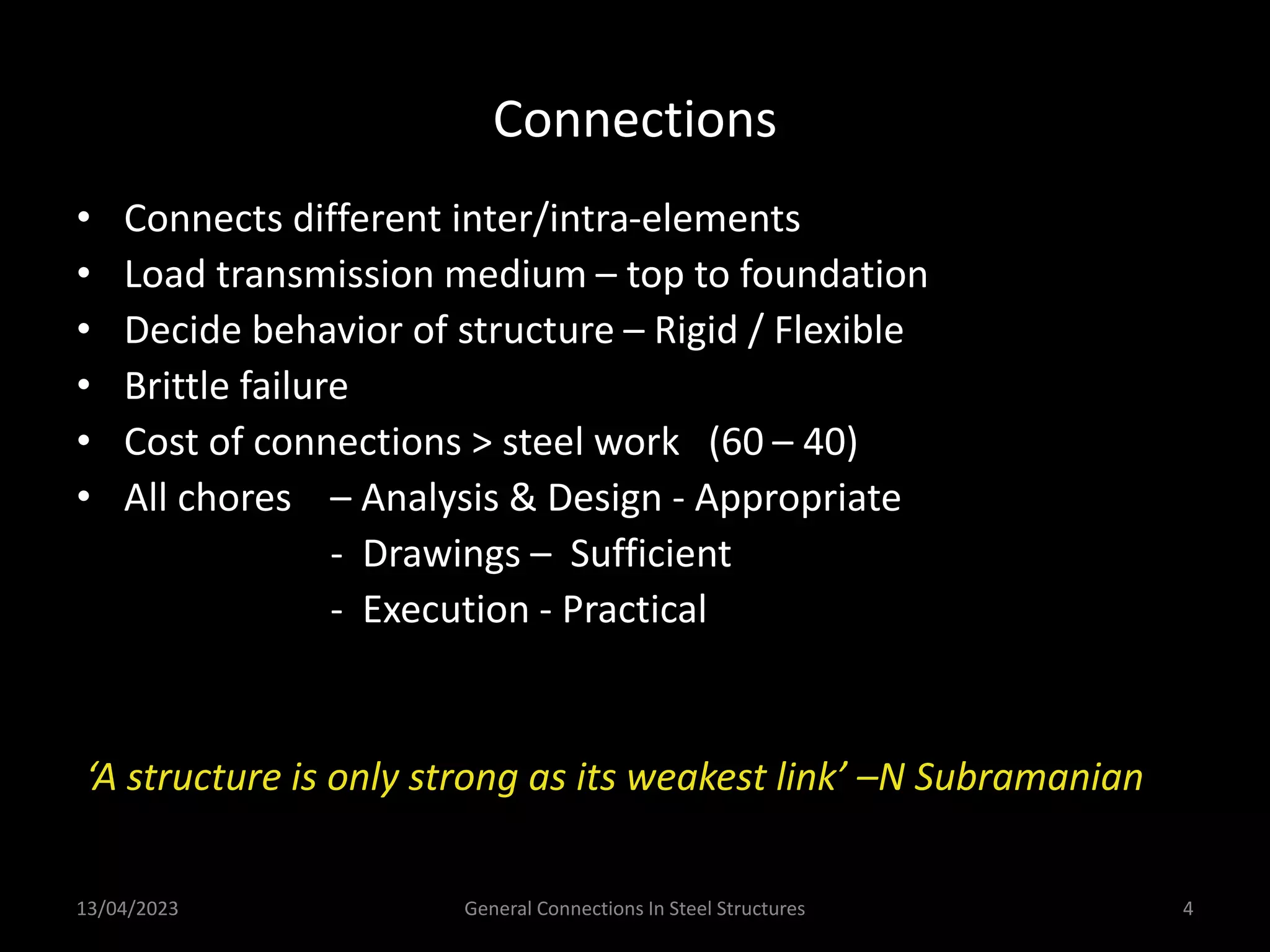 106769120-General-Connection-in-Steel-Structures.ppt