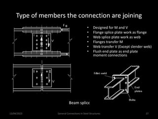 106769120-General-Connection-in-Steel-Structures.ppt