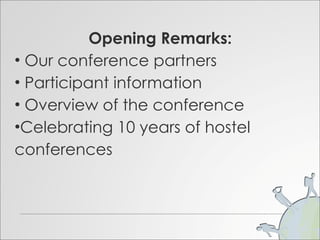 Opening Remarks from Gomio | PDF | North America Travel | Travel Locations