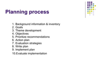 Writing tourism development plan | PPT