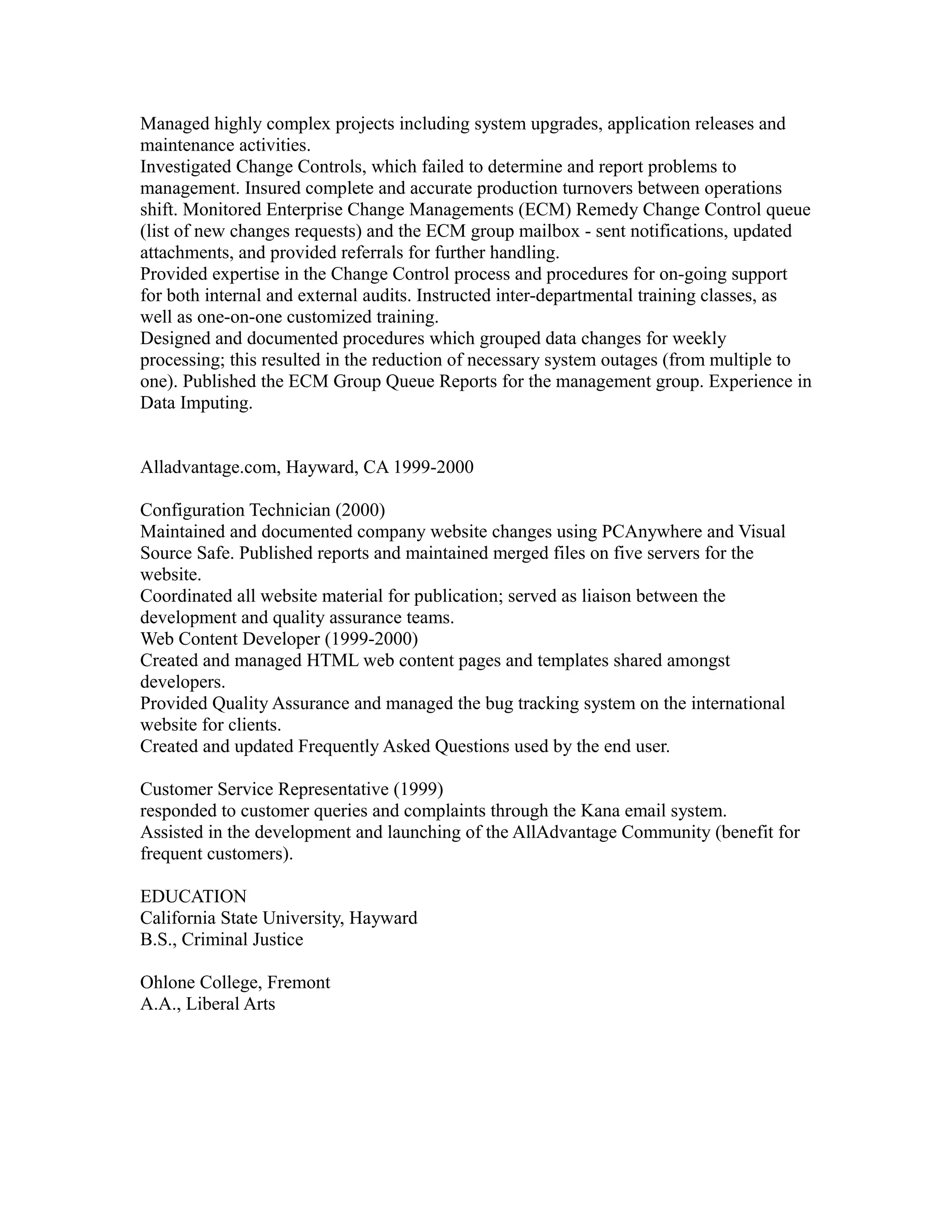 MV Resume 2015 | PDF