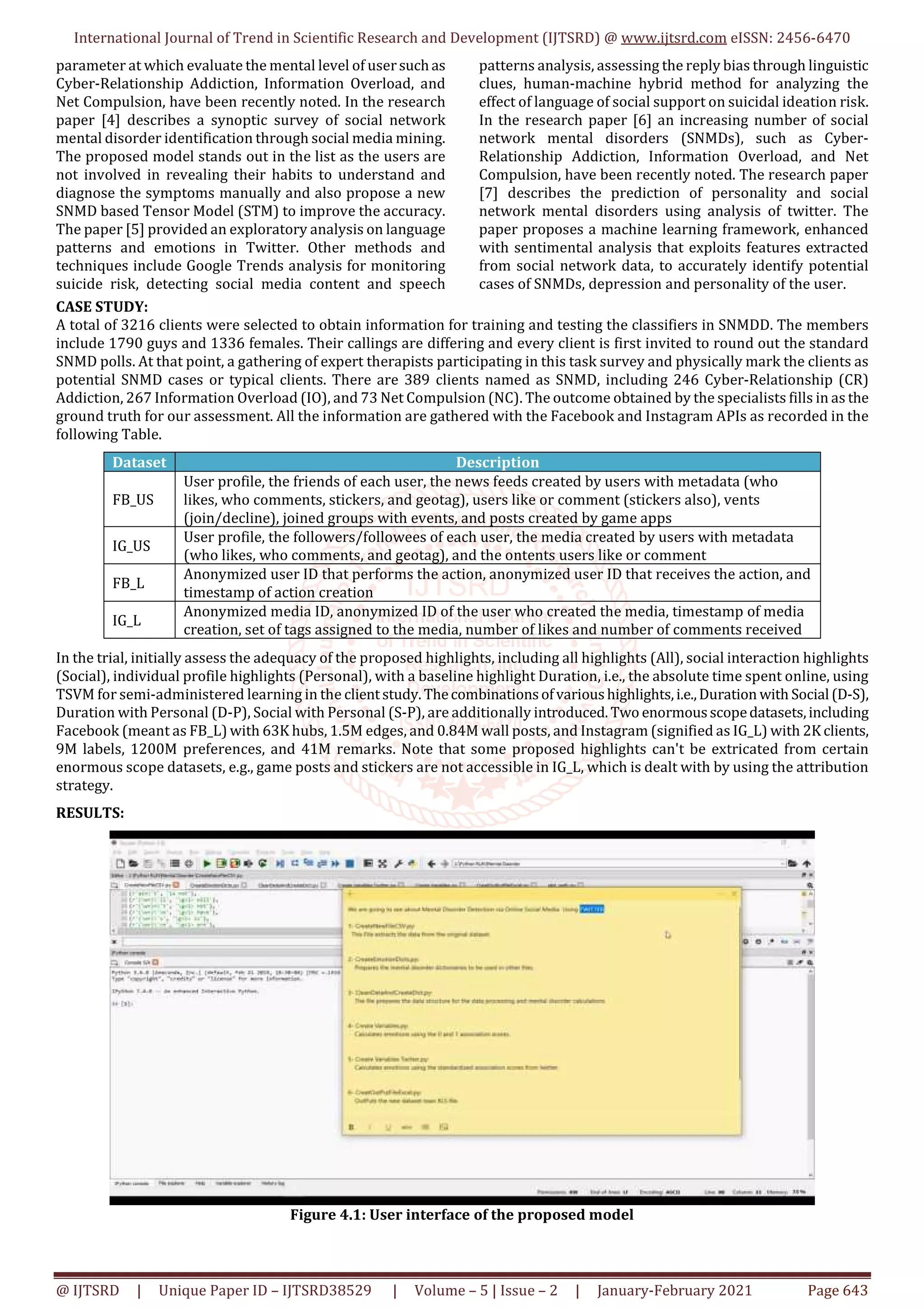 A Comprehensive Study on Social Network Mental Disorders Detection | PDF