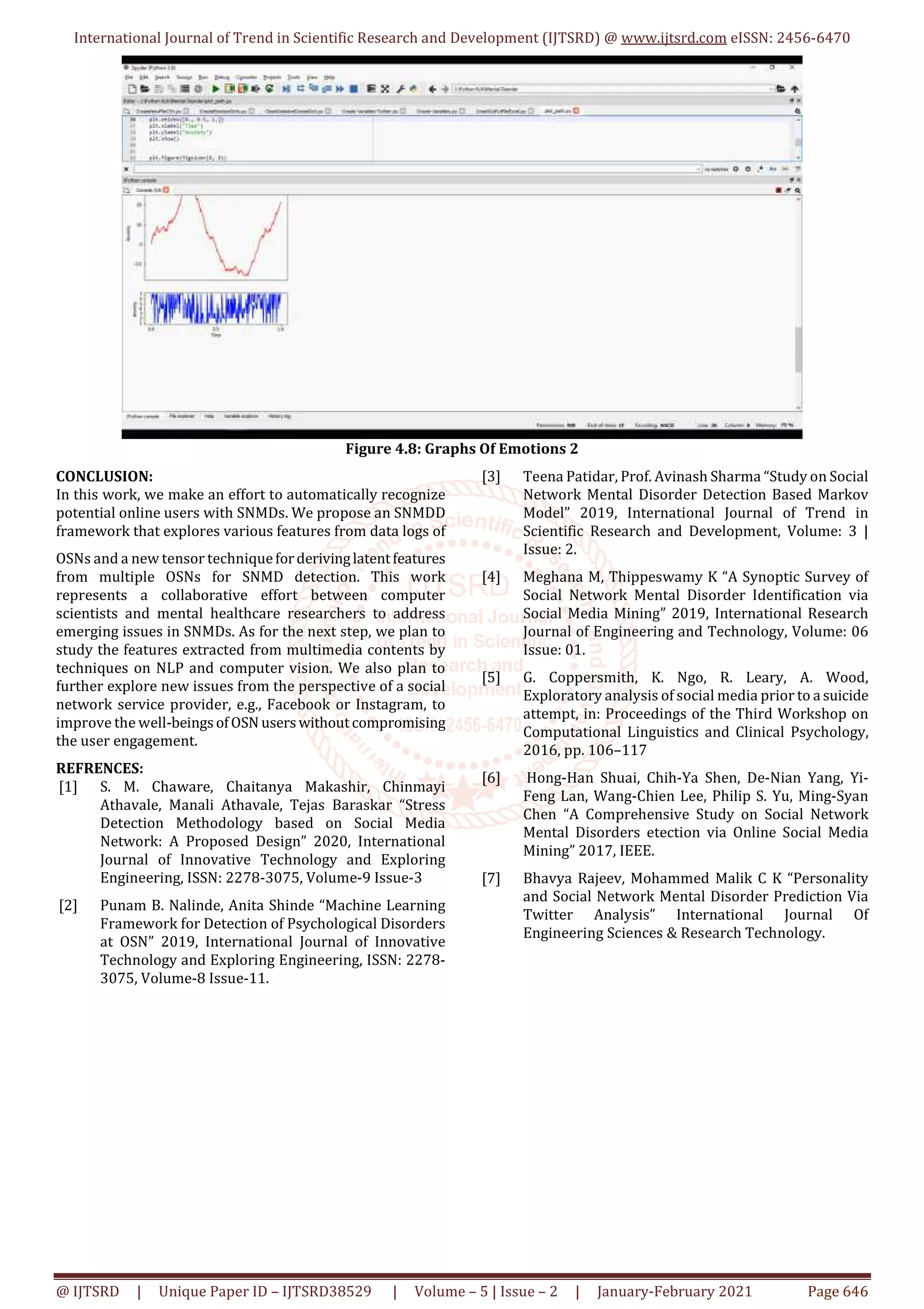 A Comprehensive Study on Social Network Mental Disorders Detection | PDF