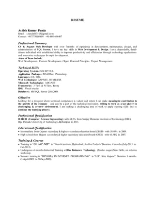 Resume | PDF