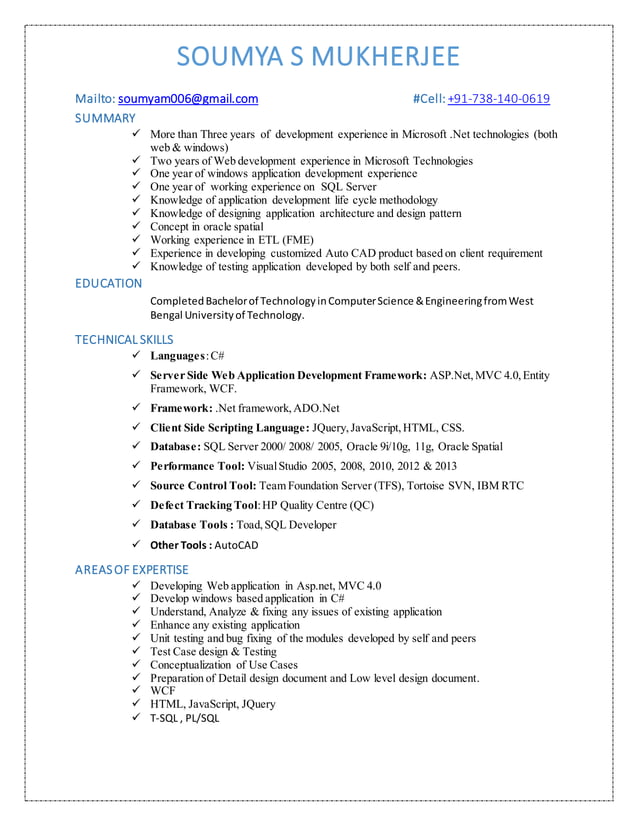 Soumya_S_Mukherjee_Resume | PDF