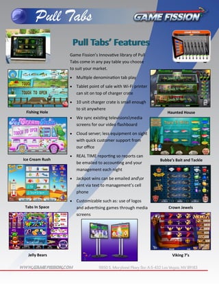 Pull Tab Features | PDF