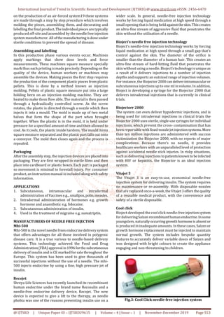 Illustrative Review on Needle Free Injection Technology | PDF