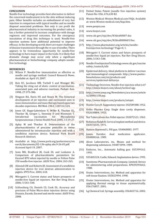 Illustrative Review on Needle Free Injection Technology | PDF