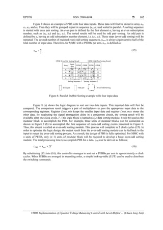 VHDL Implementation of Capacitor Voltage Balancing Control with Level-Shifted PWM for Modular ...