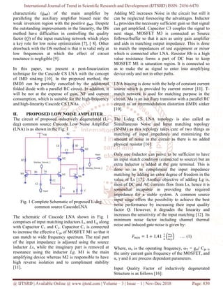 Linear CMOS LNA | PDF
