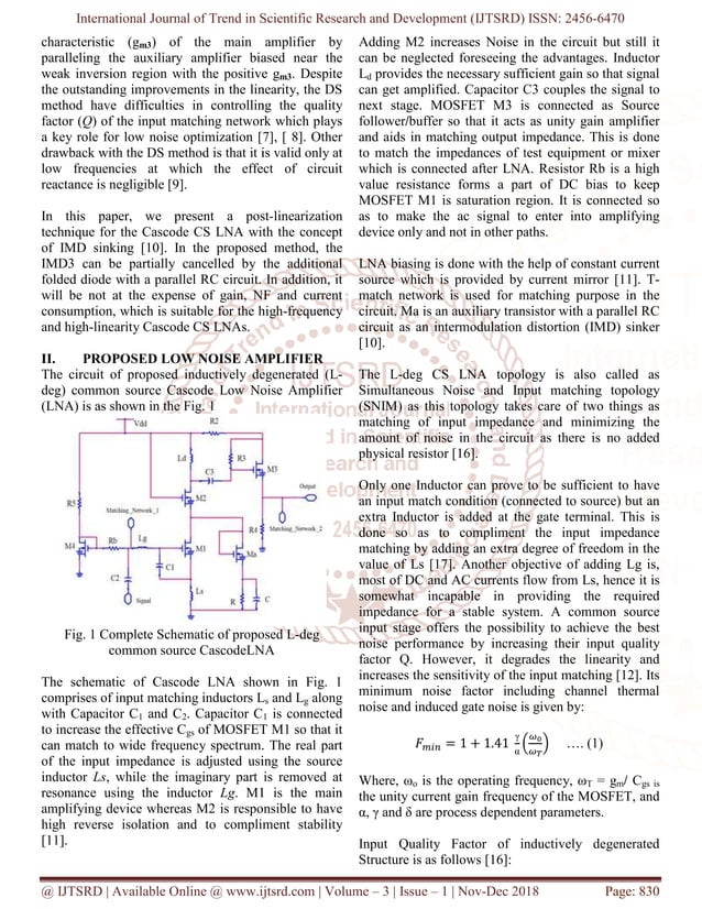 Linear CMOS LNA | PDF