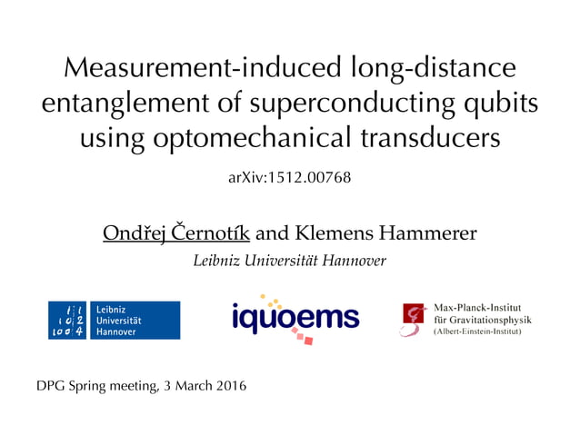 Measurement-induced long-distance entanglement of superconducting qubits using optomechanical ...