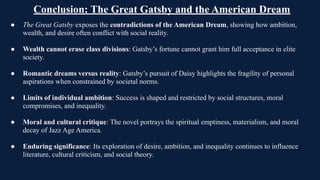 The Great Gatsby: Myth, Individualism, and the American Dream Explored ...