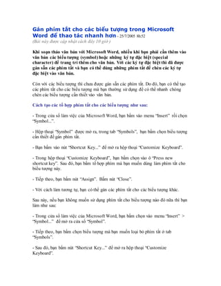 106 thu thuat word | PDF