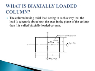 BIAXIAL COLUMN DESIGN | PPTX