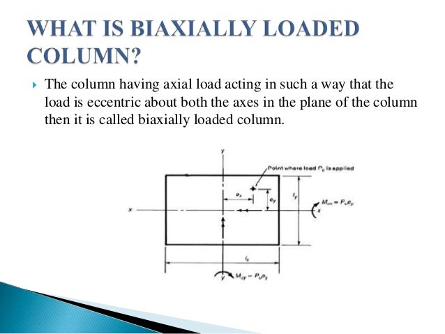 BIAXIAL COLUMN DESIGN