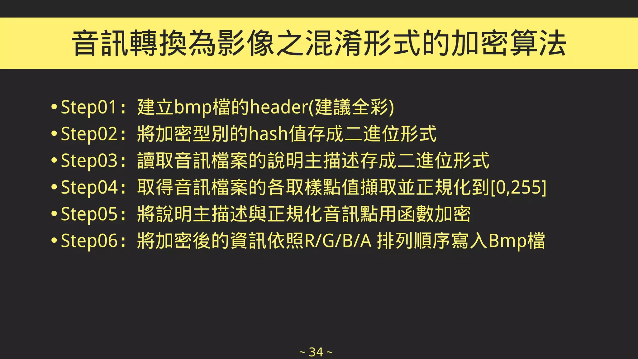 Image-Audio-Player 程式原理說明(107-2 資安暨DSP期末專案報) | PPT