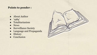 George Orwell's '1984' and Its Relevance in Today. 107-The 20th Century ...