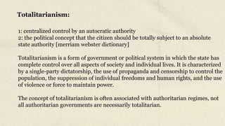 George Orwell's '1984' and Its Relevance in Today. 107-The 20th Century ...