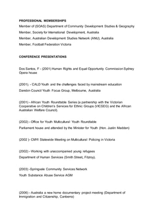 Francisco Dos Santos Resume 2016 updated | DOCX | Substance Abuse ...