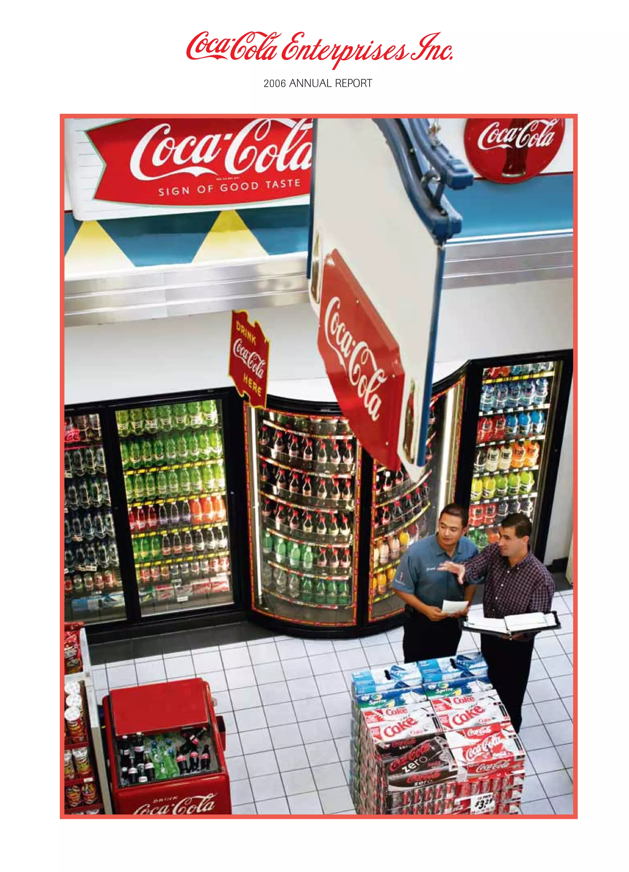 coca cola enterprises annual reports 2006 | PDF