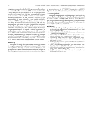 Chronic Allograft Failure Natural History Pathogenesis Diagnosis And ...