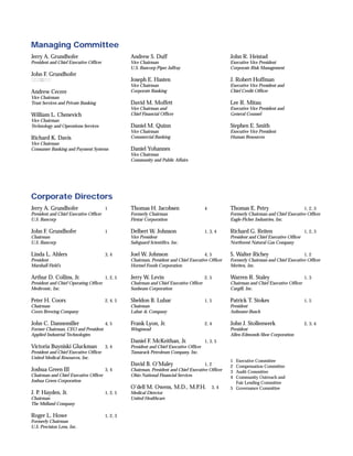 u.s.bancorp 2000 Report to Shareholders | PDF