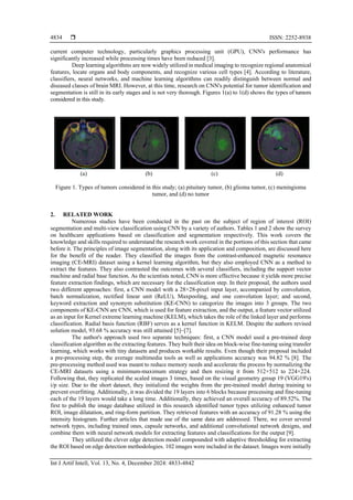 Automated diagnosis of brain tumor classification and segmentation of ...