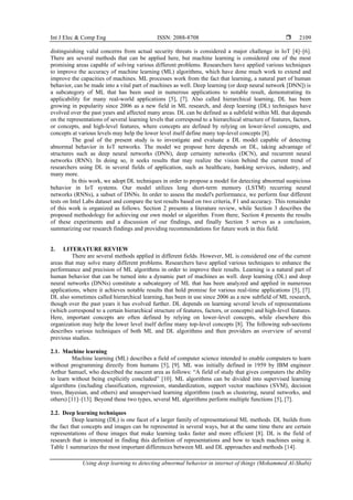 Using deep learning to detecting abnormal behavior in internet of things | PDF | Internet ...