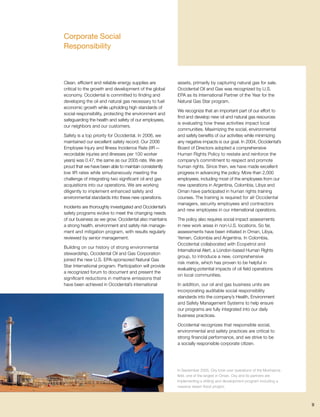 occidental petroleum 2006 Annual Report | PDF