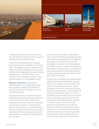 occidental petroleum 2005 Annual Report | PDF