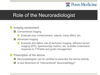 Emerging Electrical Therapy for Malignant Gliomas: Impact of Tumor ...