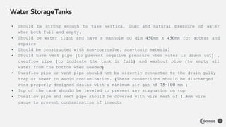 Building Services Sanitation building code | PPTX