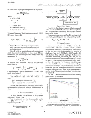 An Intelligent Pressure Measurement Technique by Capacitance Pressure Sensor using Optimized ANN ...