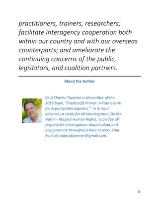 A Case for Redefining the Term Interrogation | PDF