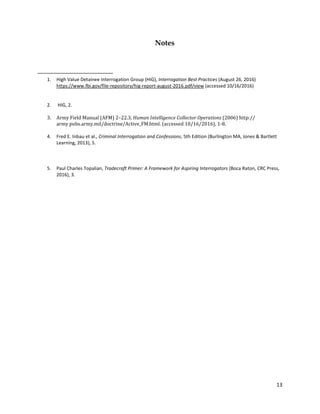 A Case for Redefining the Term Interrogation | PDF