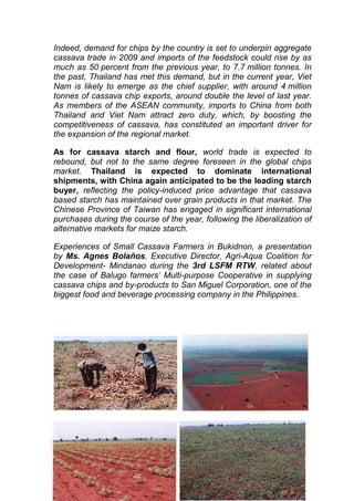 CASSAVA BUSINESS IN ASEAN 29102011 REV-3 | PDF