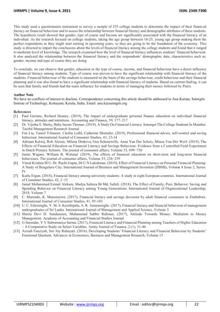 1079.pdf financial literacy on investors attitude | PDF