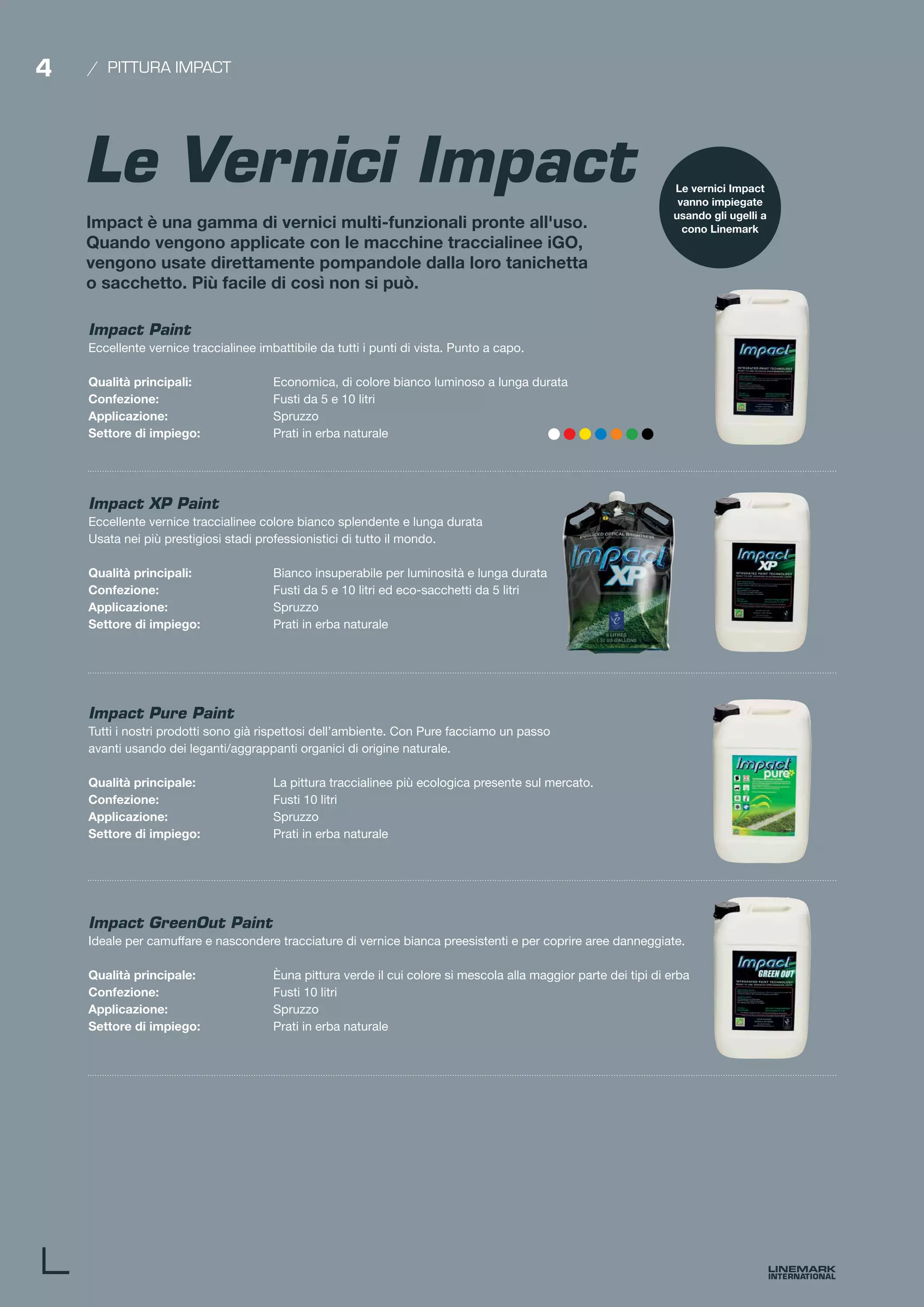 Linemark International brochure ita | PDF
