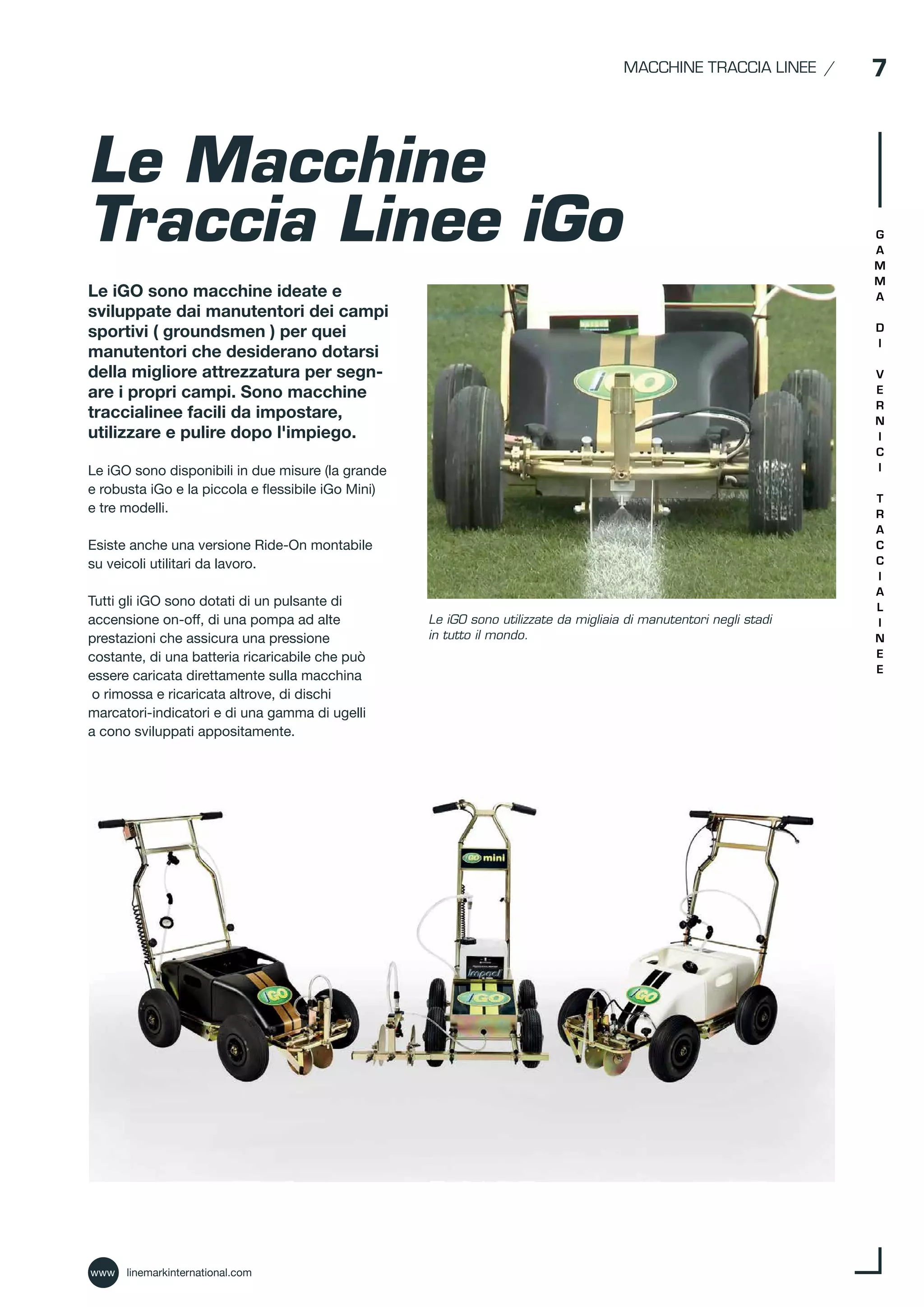 Linemark International brochure ita | PDF