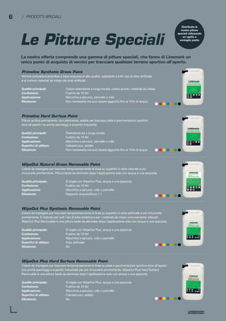 Linemark International brochure ita | PDF