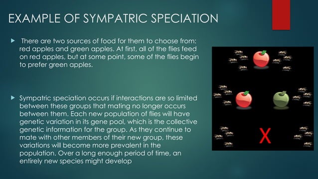 Speciation and speciation types and mechanics | PPT | Geography | Science