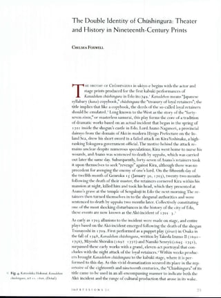 Chushingura Theatre | PDF