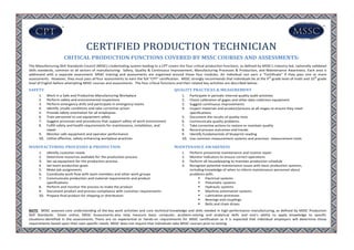 MSSC CPT Cert | PDF