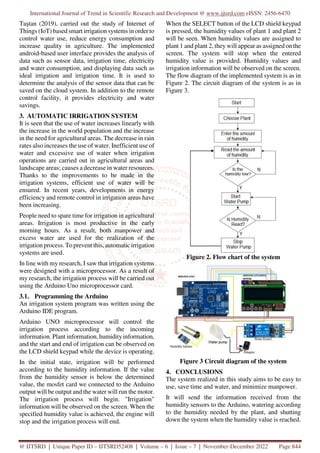 Automatic Irrigation System | PDF