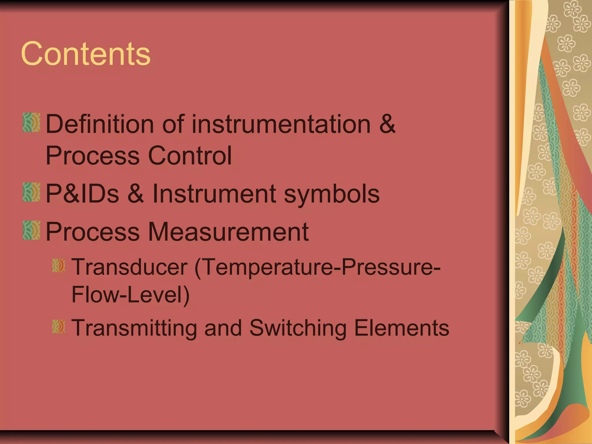 107 basic instrumentation | PPS